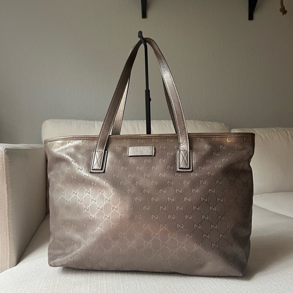 Gucci | Bags | Gucci Plus Tote Gg Imprime Large | Poshmark